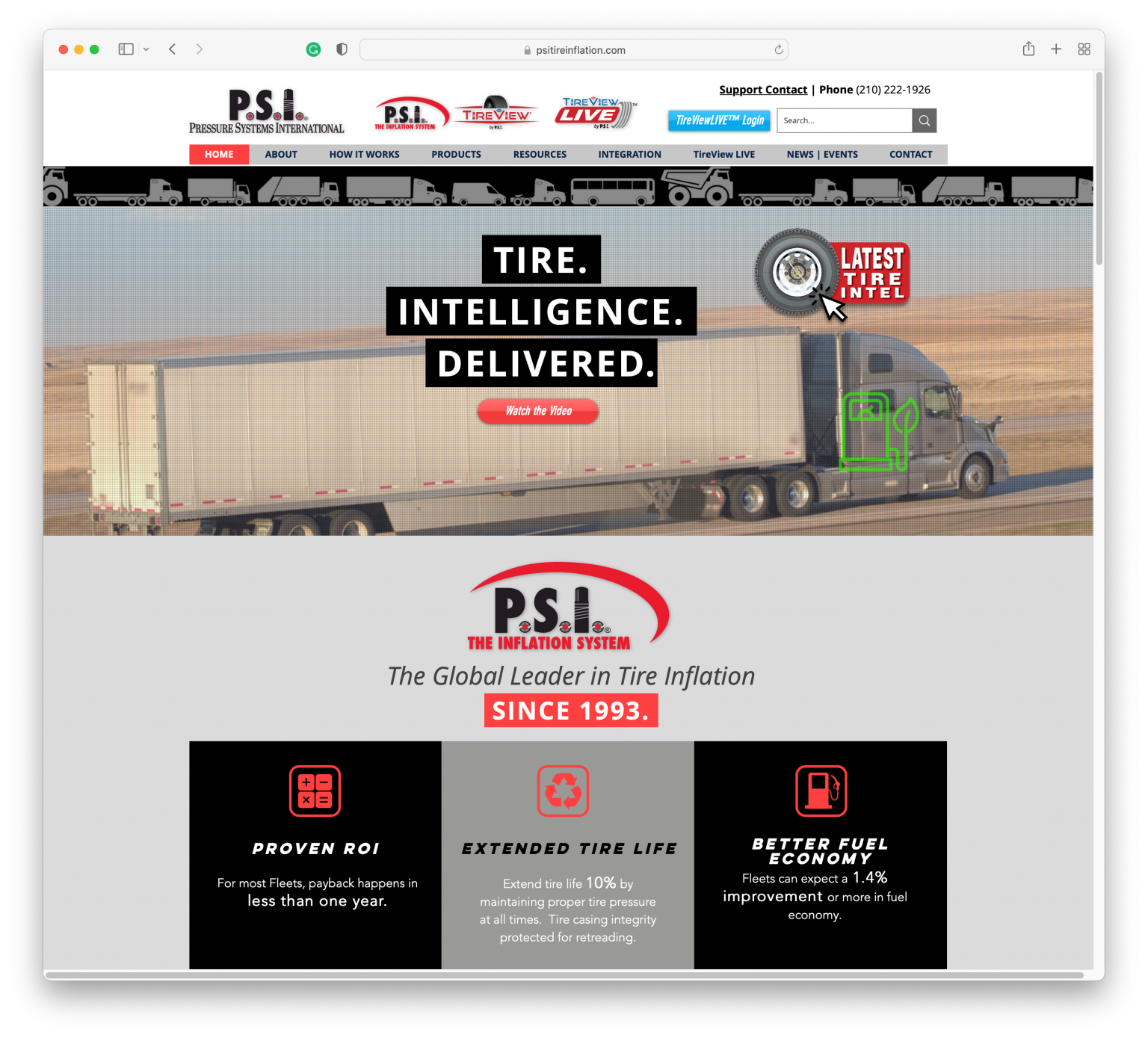 Pressure Systems International ATIS & TPMS Website Updated - Trailer ...