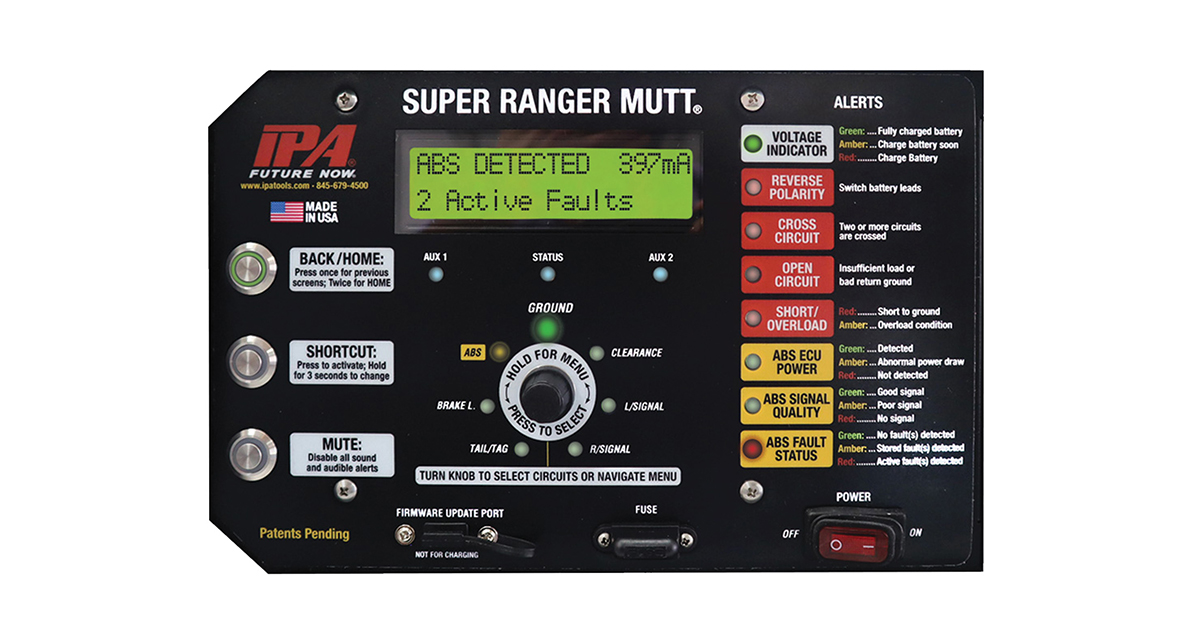 IPA Super Ranger MUTT ABS Diagnostic Tool - Trailer Technician