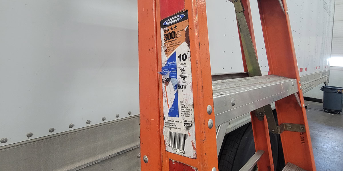 Ladder Duty Rating - Trailer Technician